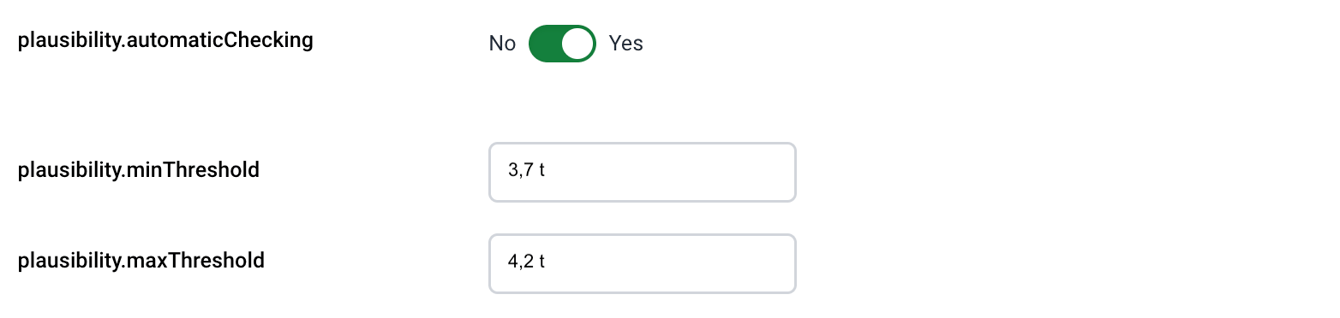 What is the plausibility check?